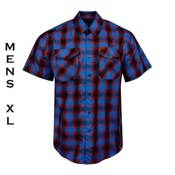 DIXXON | Shirts | Dixxon Flannel 3th Bamboo Shirt Ss Mens Xl Horror ...
